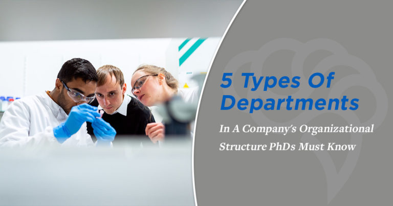 5 Depts. Of Company Organizational Structure PhDs Must Know