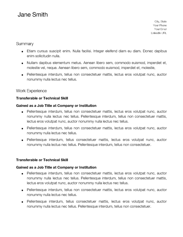 5 Resume Templates Every PhD Needs In Their Toolbox To Get Hired