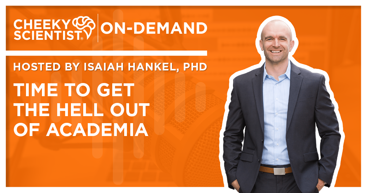 Time To Get The Hell Out Of Academia