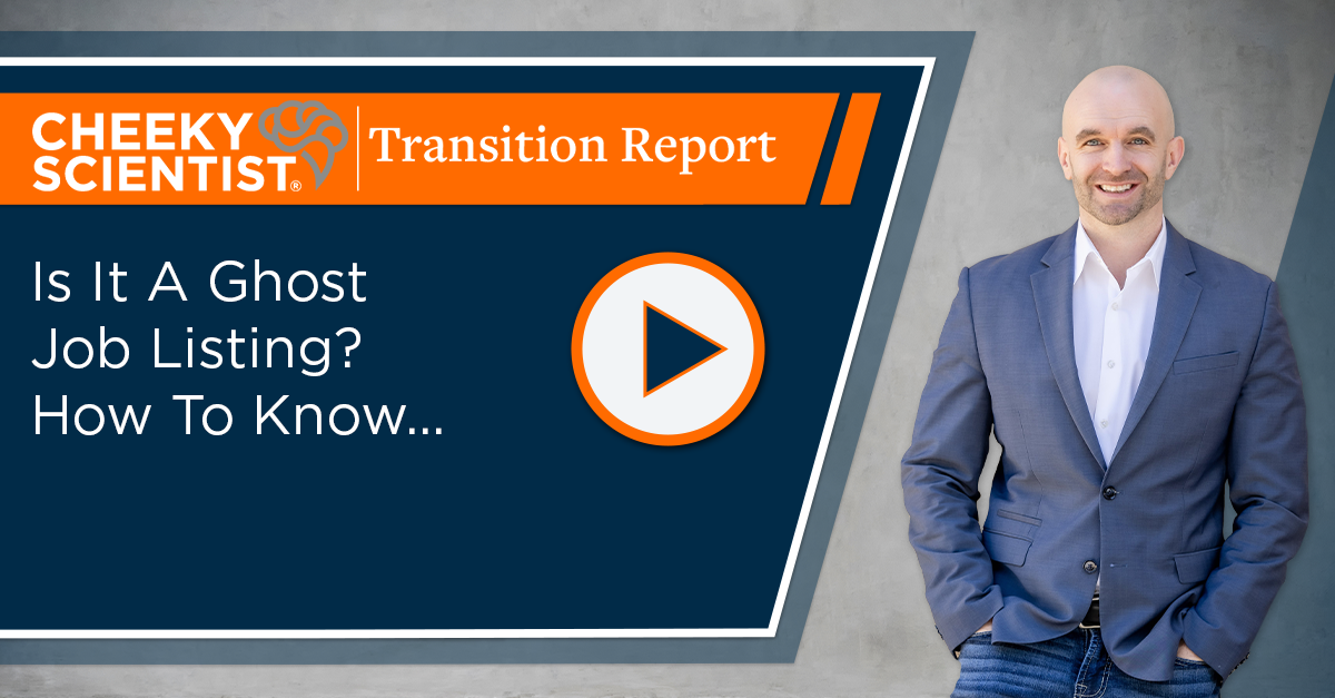 Is It A Ghost Job Listing? How To Know… - Cheeky Scientist